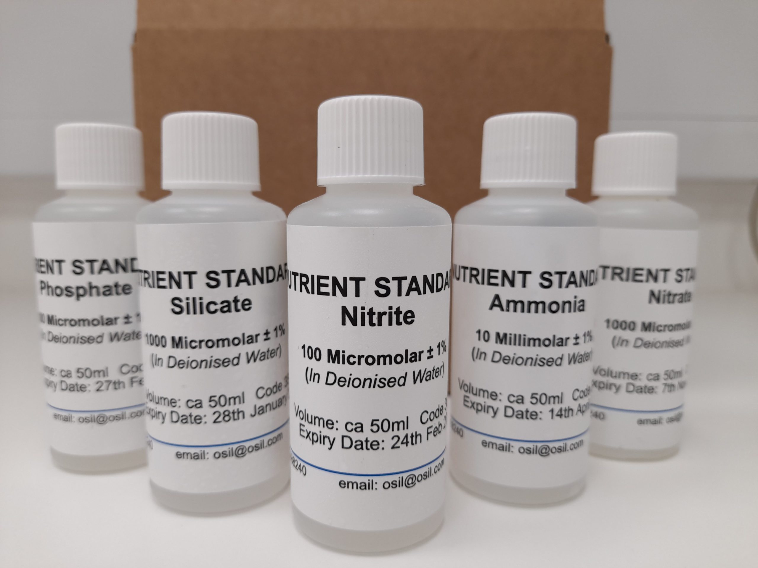 Nutrient Standard Solutions | OSIL