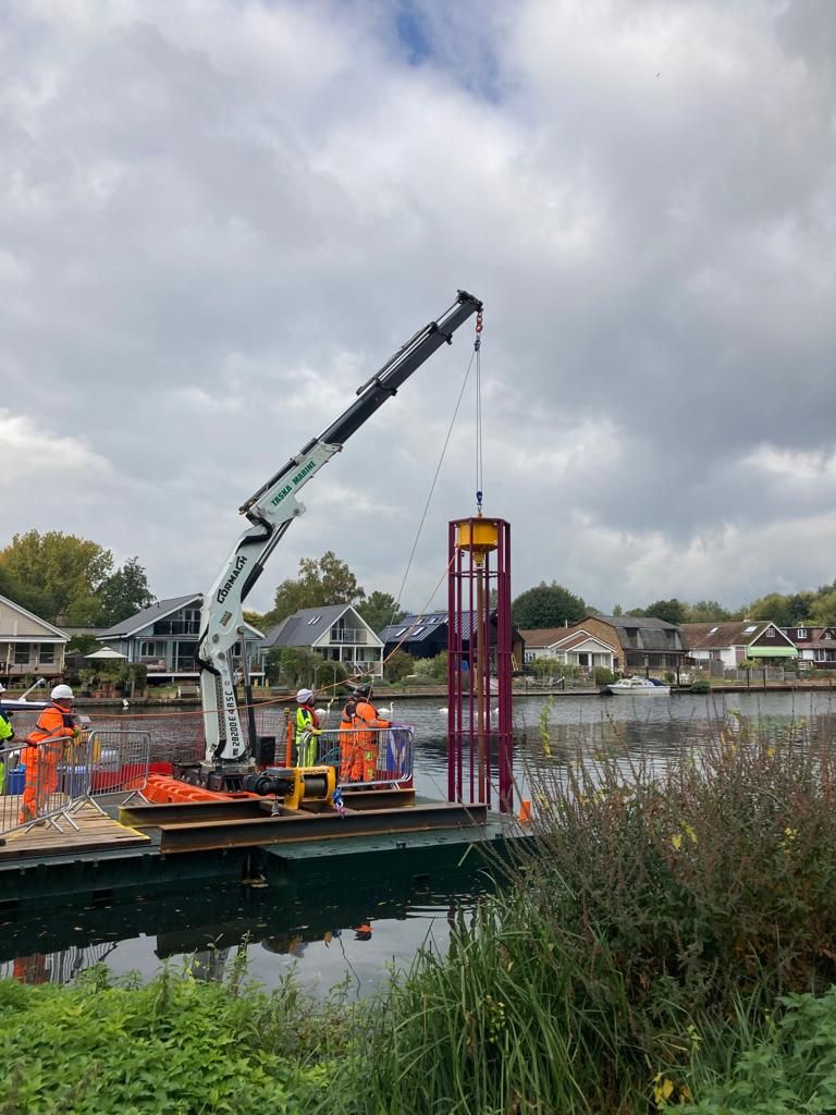 OSIL Vibrocorer on Thames flood protection scheme | OSIL